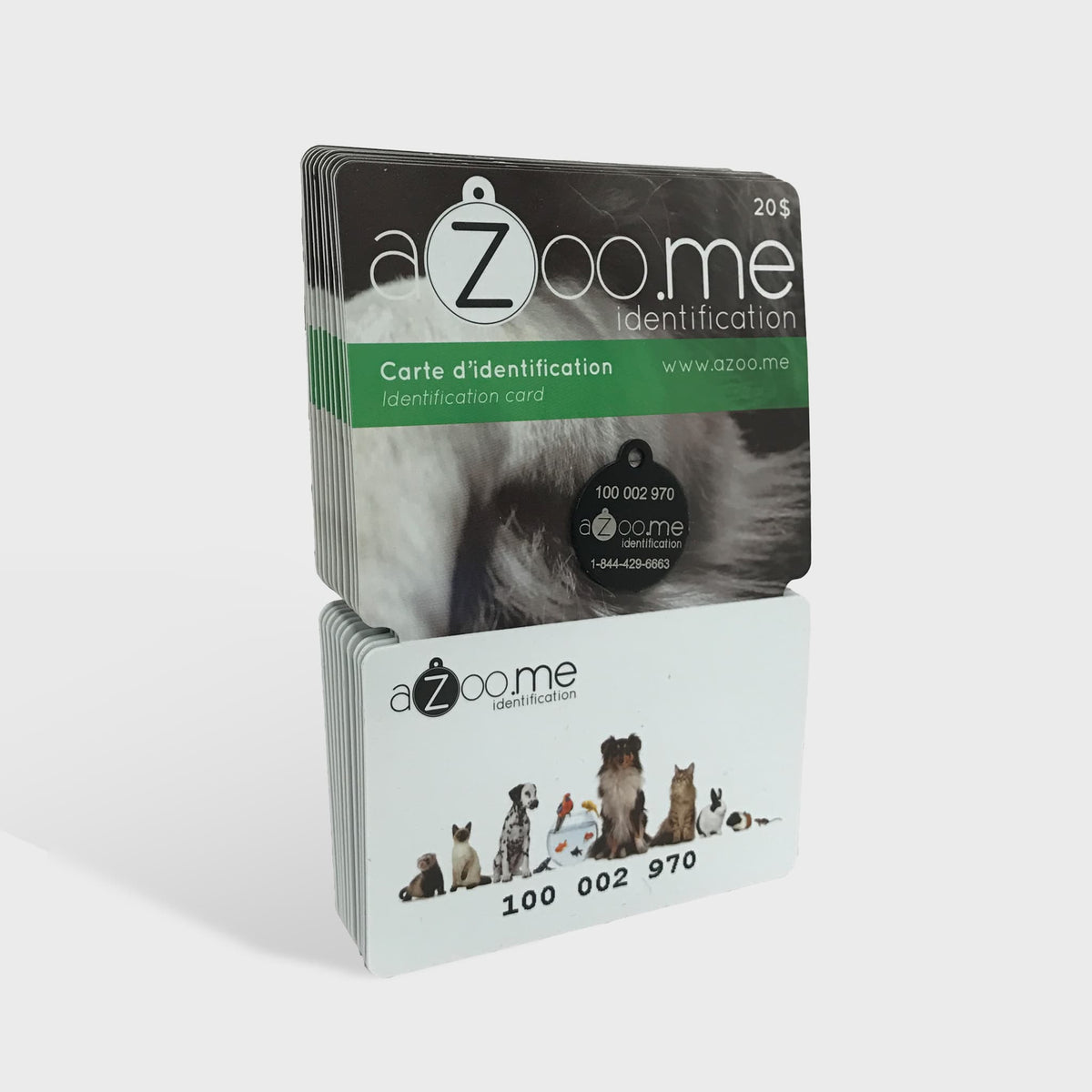 aZoo.me card (pk/10) – aZoo.me Identification