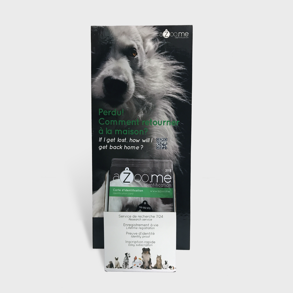 aZoo.me ID Card Display – aZoo.me Identification